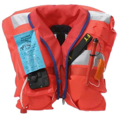 SECUMAR Survival Mini, 150N inflatable lifejacket for small children ...