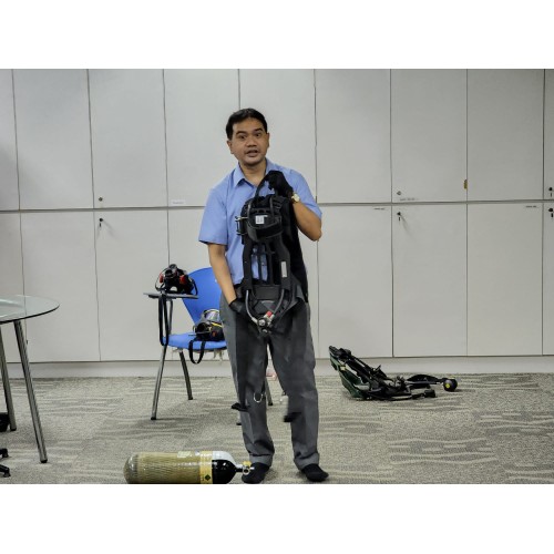 TRAINING - SELF-CONTAINED BREATHING APPARATUS (SCBA) training - DPI SEKUR