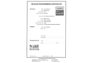 OCEAN SIGNAL EPIRB programming