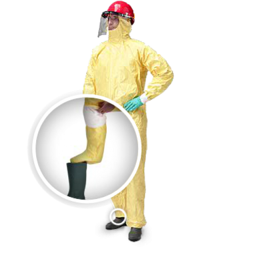 DuPont™ TYCHEM® C COVERALL MODEL CHA5 YELLOW