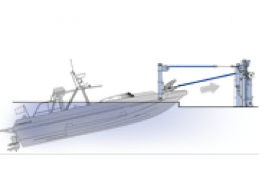NED DECK, RHIB Recovery Installation