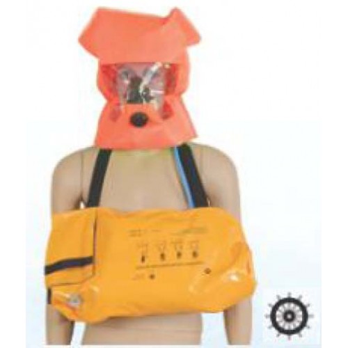 RENT EMERGENCY ESCAPE BREATHING DEVICE 15 MINS C/W 3L/200BAR STEEL CYLINDER