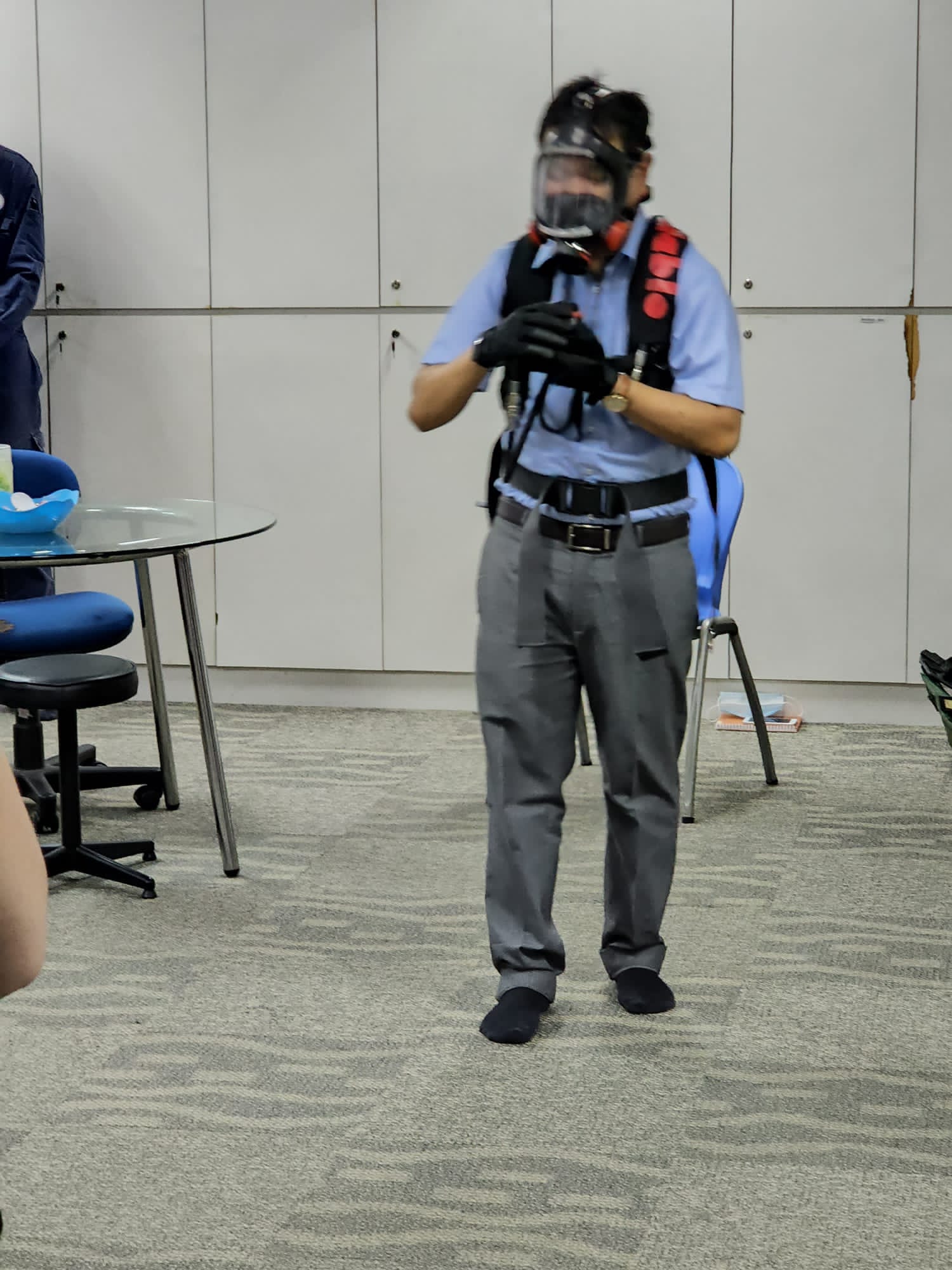 TRAINING - SELF-CONTAINED BREATHING APPARATUS (SCBA) training - DPI SEKUR