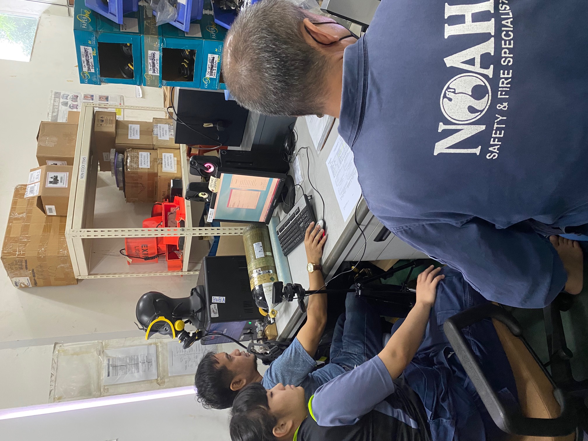 SERVICE HONEYWELL T8000 SCBA, TYPE 1, SELF-CONTAINED BREATHING APPARATUS