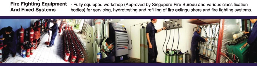 SERVICE - fire extinguisher servicing singapore