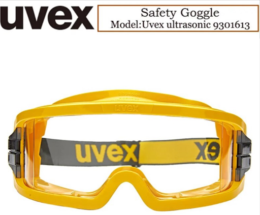 UVEX, 9301-613 ULTRAVISION,YELLOW, GAS TIGHT, GOGGLE, CLEAR